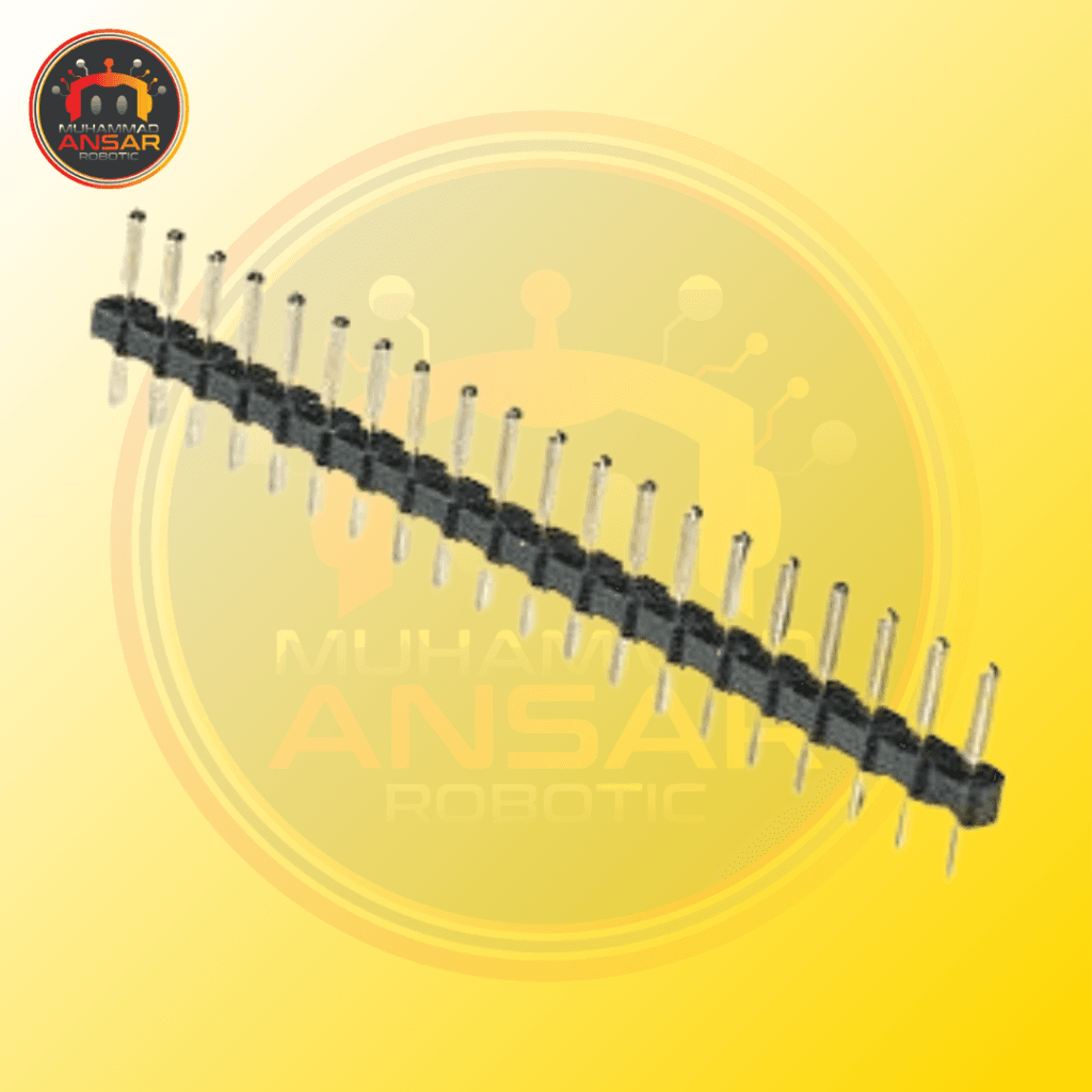 2.54mm 1×40 Pin Male Header – 180 Degrees – MA Robotic