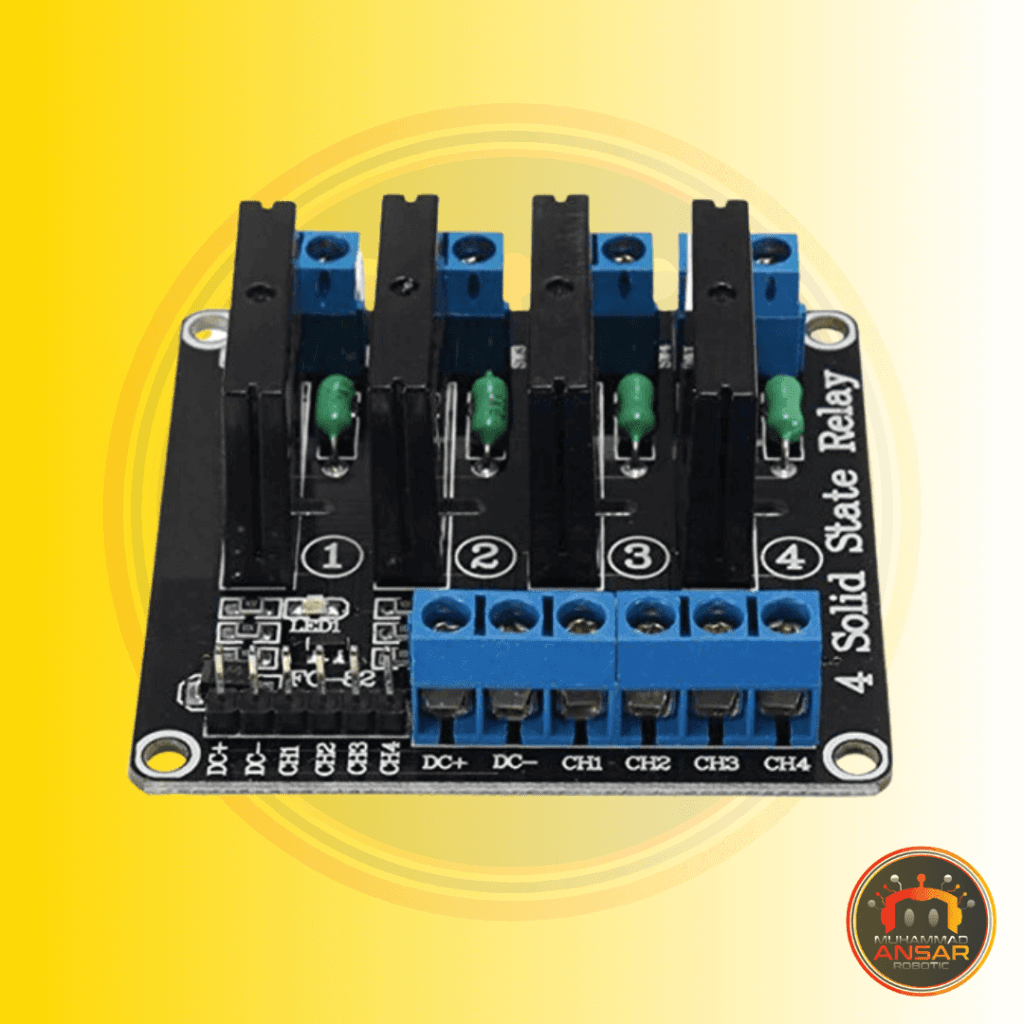 4 Channel 5V Solid State Relay Module – MA Robotic