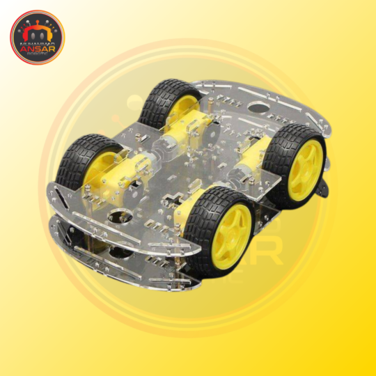 4 Wheel Smart Robot Car Chassis Kit For Arduino – MArobotic