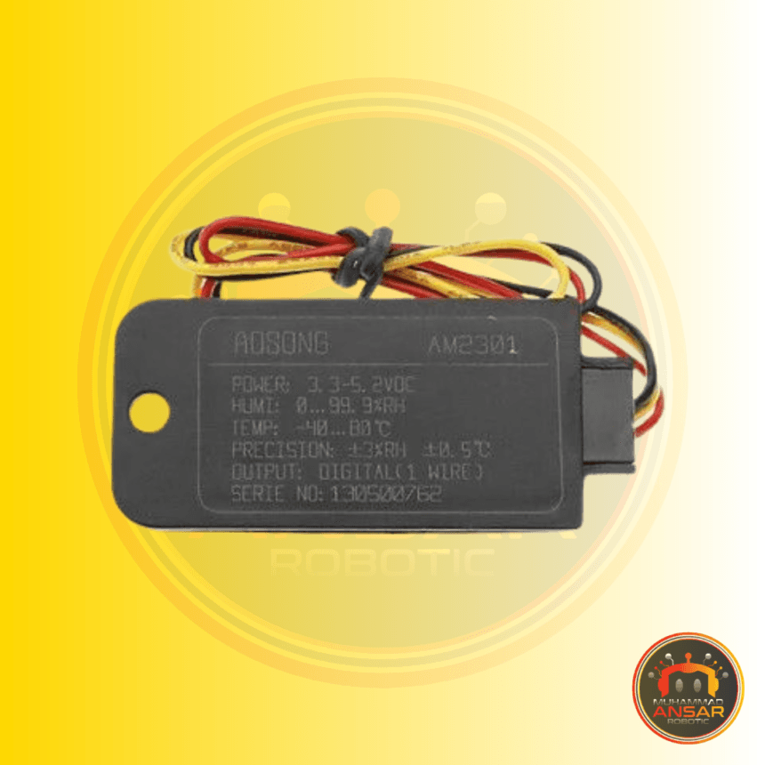 DHT21 Temperature and Humidity Sensor – AM2301 – MA Robotic