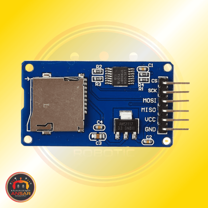 Micro SD Card Reader Module – MA Robotic