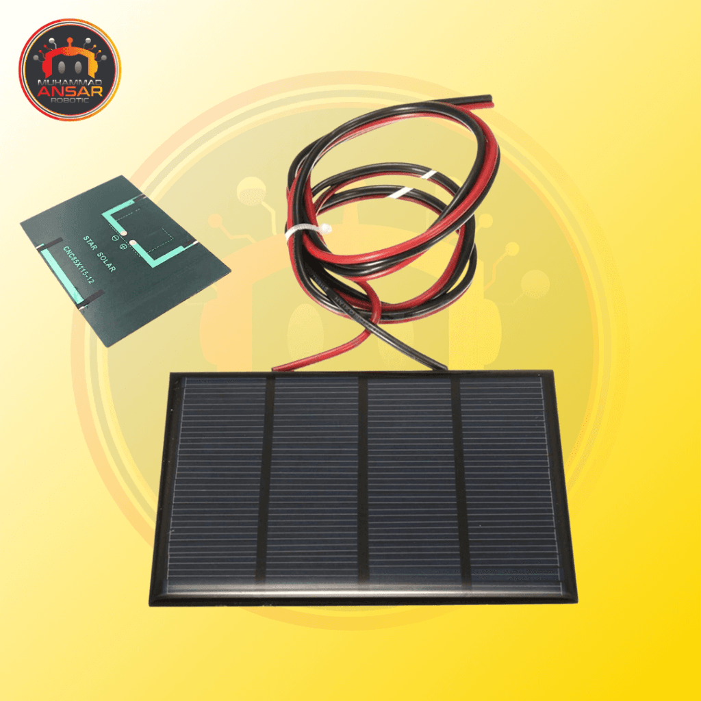 Solar Panel For Camping ZONADAH 1.5W 12V Mini Solar Panel Kit, Batter ...