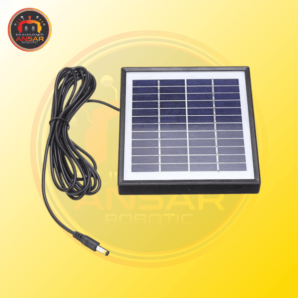 5W 12V Solar Panel With 3m Cable – MA Robotic