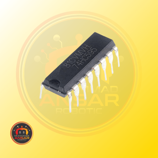 74HC595 8 Bit Serial To Parallel Shift Register IC – MArobotic