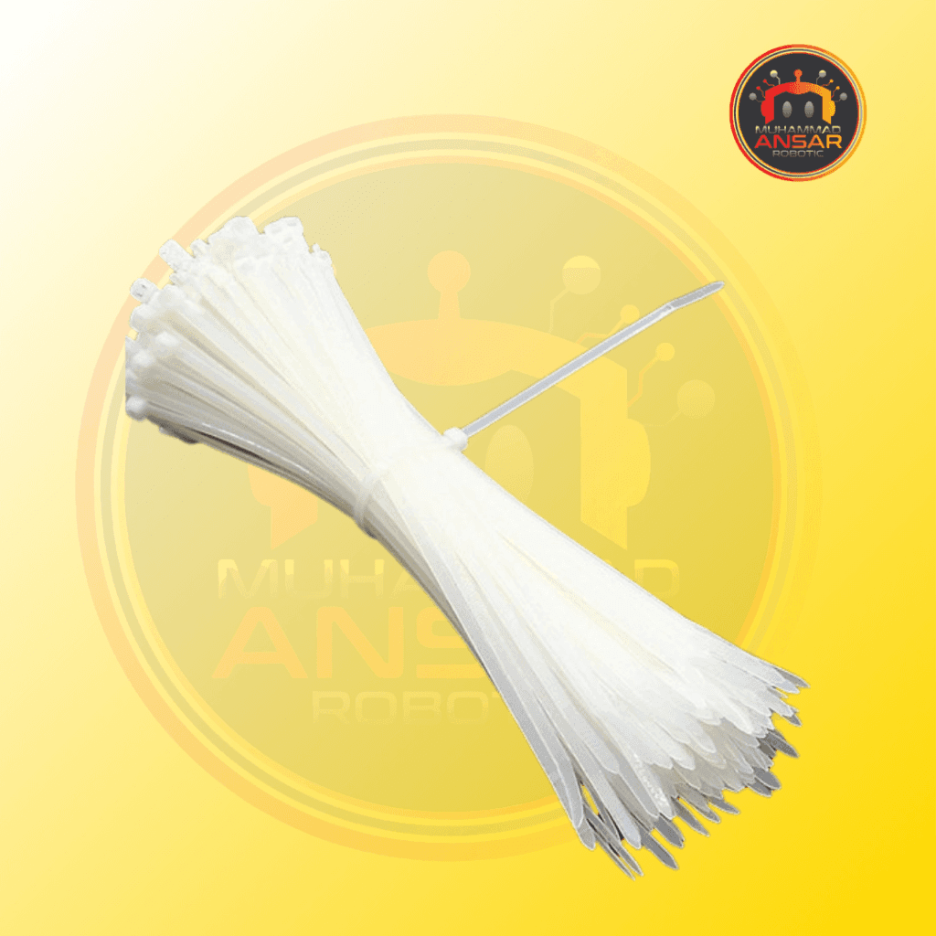 3x250mm Self Locking Plastic Zip tie 10pcs – MA Robotic