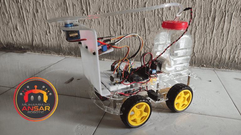Automatic Fire Fighting Robot Using Arduino – MA Robotic