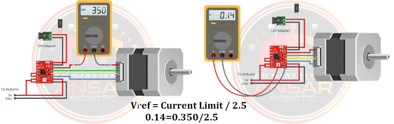 Stepper Motor Speed Controller Using A4988 Stepper Motor Driver – MA ...