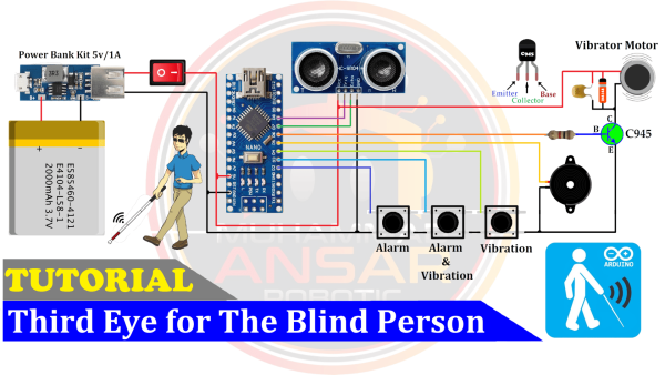 Third Eye for The Blind Person using Arduino and Ultrasonic Sensor ...