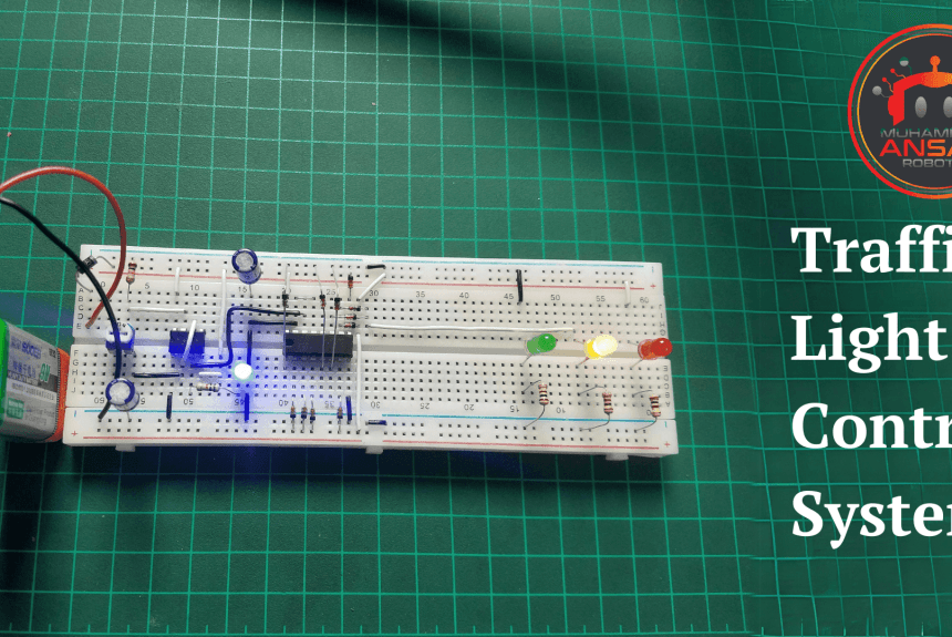 Traffic Light Signal Using 555 Timer And CD4017 – MA Robotic
