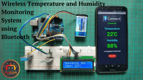 Wireless Temperature And Humidity Monitoring System With Mobile App ...
